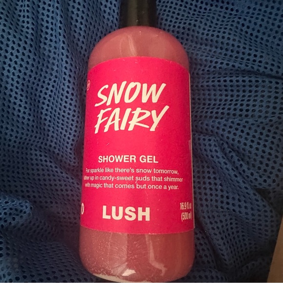Lush | Bath & Body | Lush Snow Fairy Pink Shower Gel | Poshmark